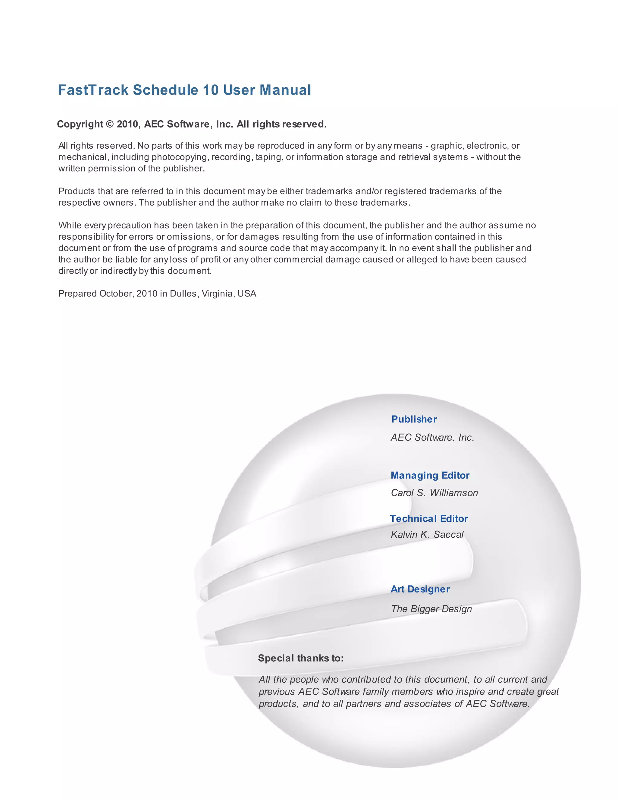 FastTrack Schedule 10 User Manual | PDF | Desktop Publishing | Computer Software and Applications