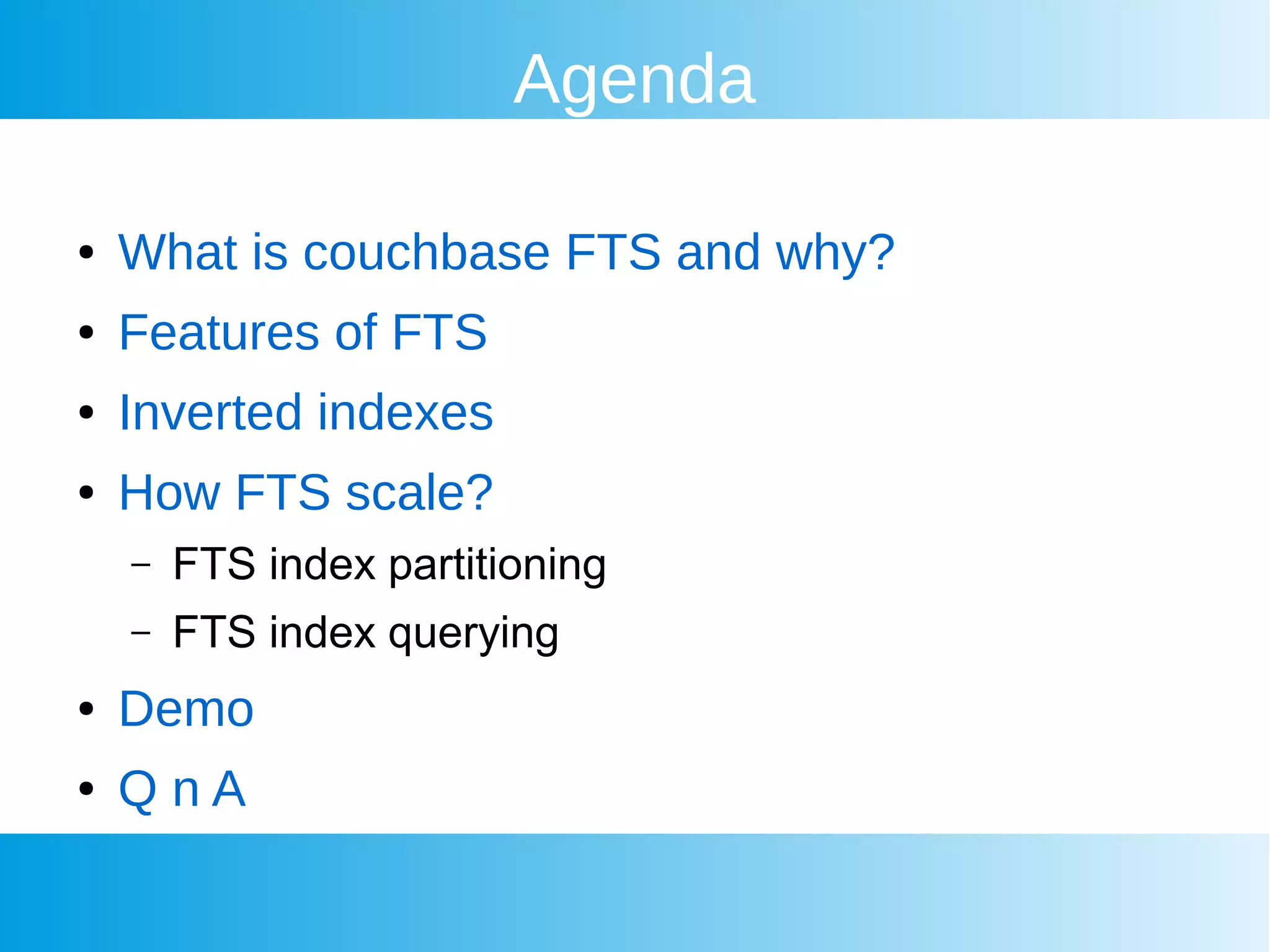 Full Text Search in Couchbase | PPT