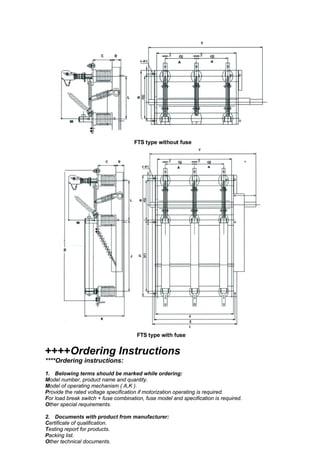 Fts onload disconnector switch | PDF | Indoor Environmental Quality ...