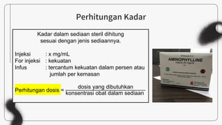 usahid formulasi teknologi sediaan steril | PPT