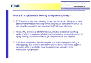 FTS ETMS Presentation | PPT