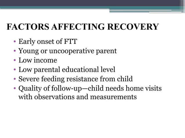 Failure To Thrive - Growth Disorder.pptx