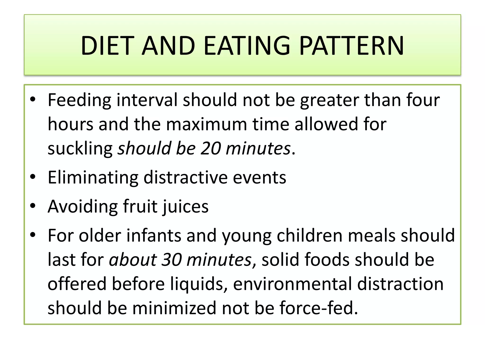 Approach to a child with failure to thrive | PPTX