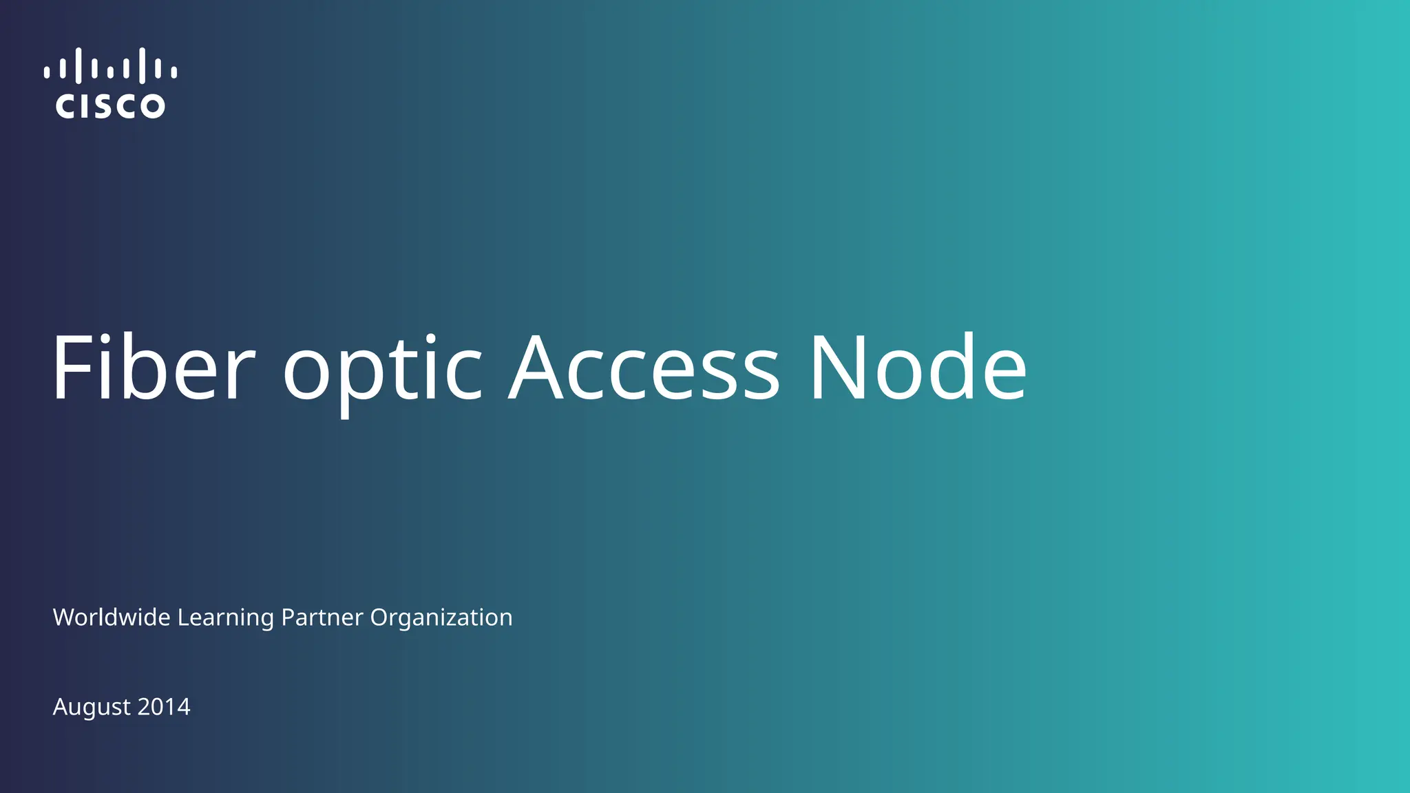 Giới thiệu về FTTH - Fiber Optic Access Node | PPTX