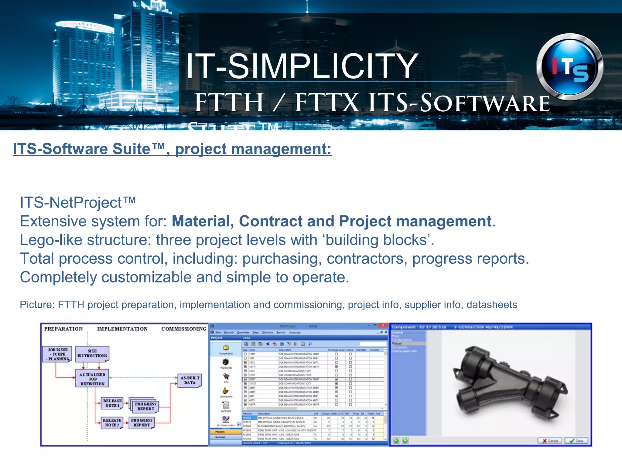 FTTH planning software for FTTH / FTTX projects | PPT