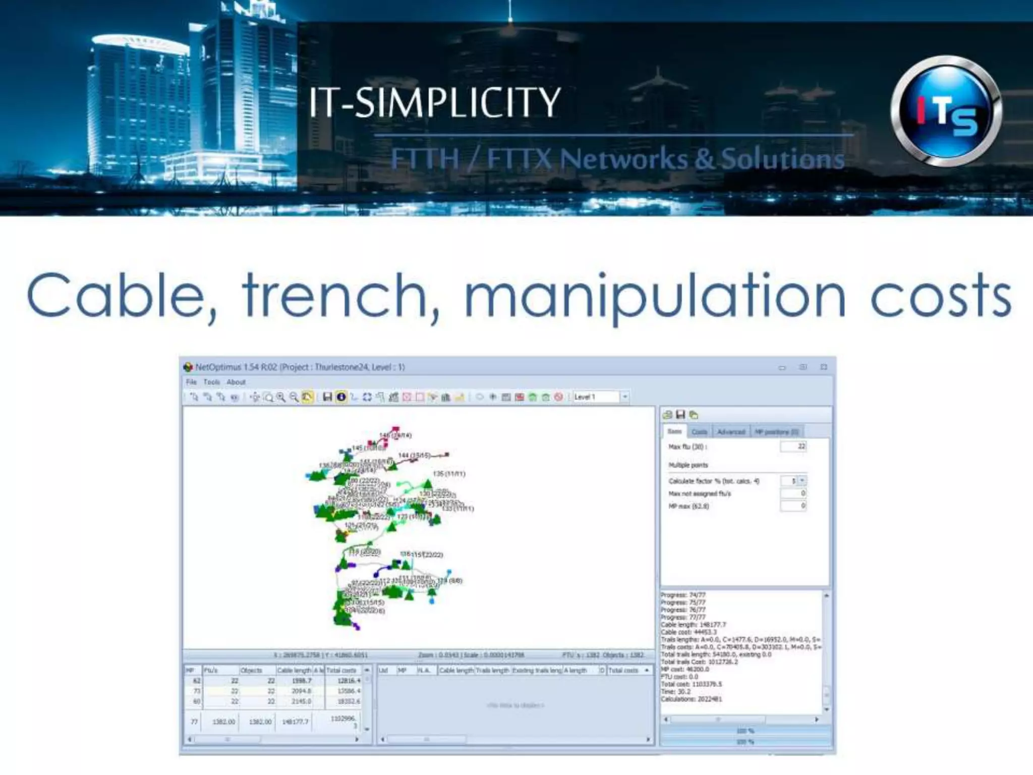Fibre optic FTTH FTTX network design, engineering and planning ...