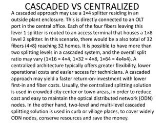 Ftth pon training guide part iv | PPTX