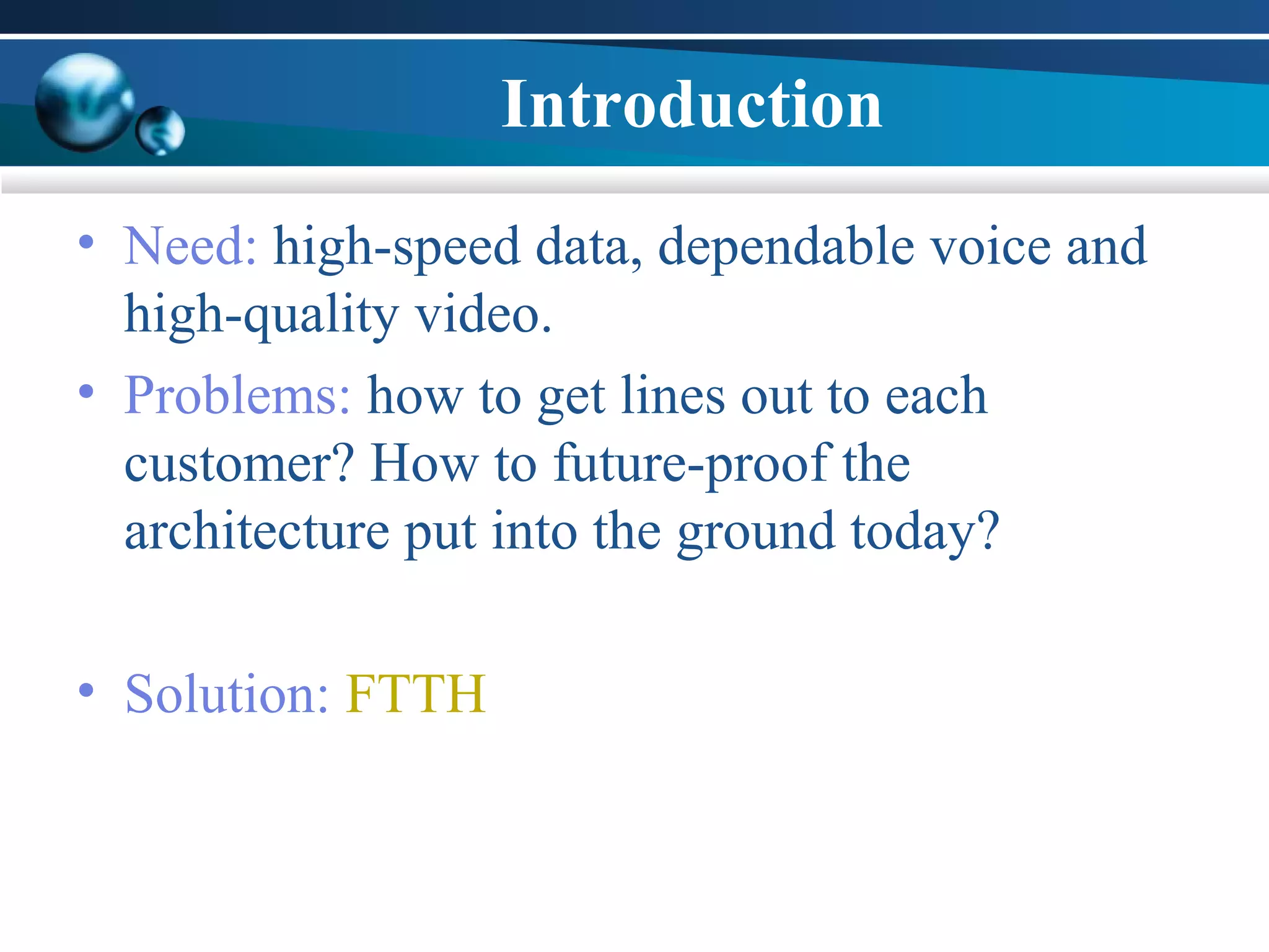 FTTH | PPT