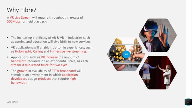 Use Cases for FTTH: Why Fibre? | PPT