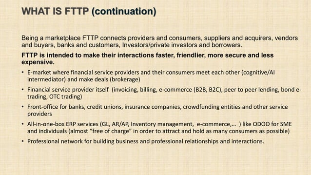 Financial Transactional-Trading platform | PPT