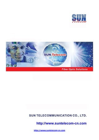 Fttx ftth products brochure | PDF