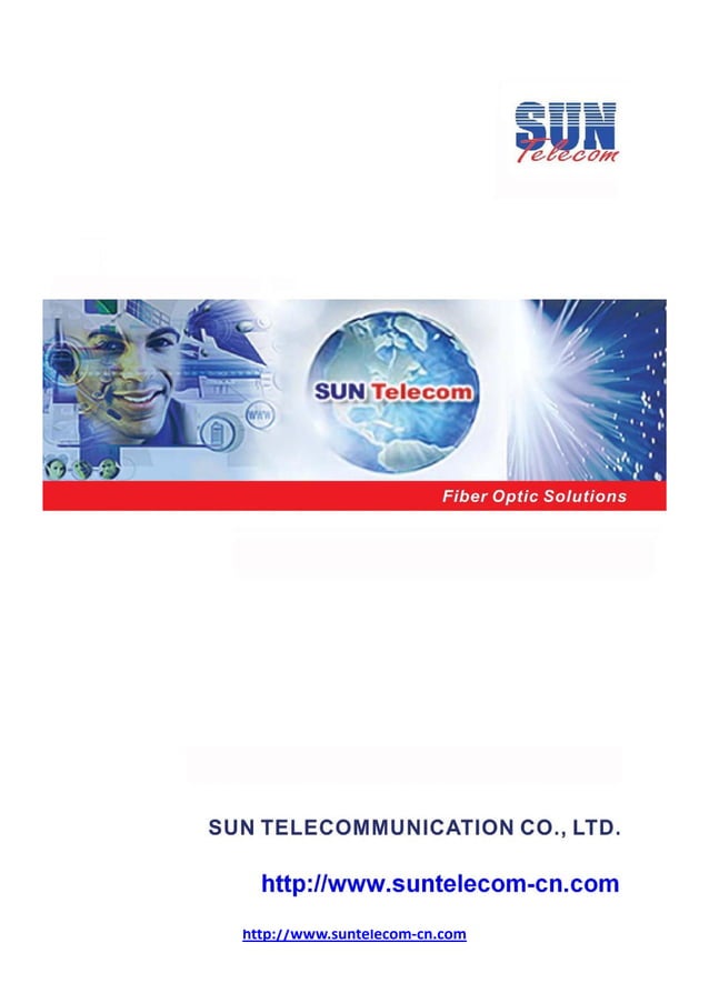 Fttx ftth products brochure | PDF