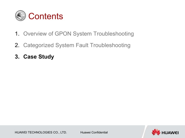 FTTx GPON System Troubleshooting.pptx | Computer Software and Applications | Computing