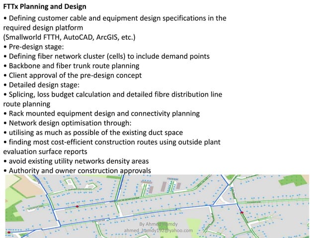 Fttx planning and design | PPSX | Civil Engineering Industry | Industries
