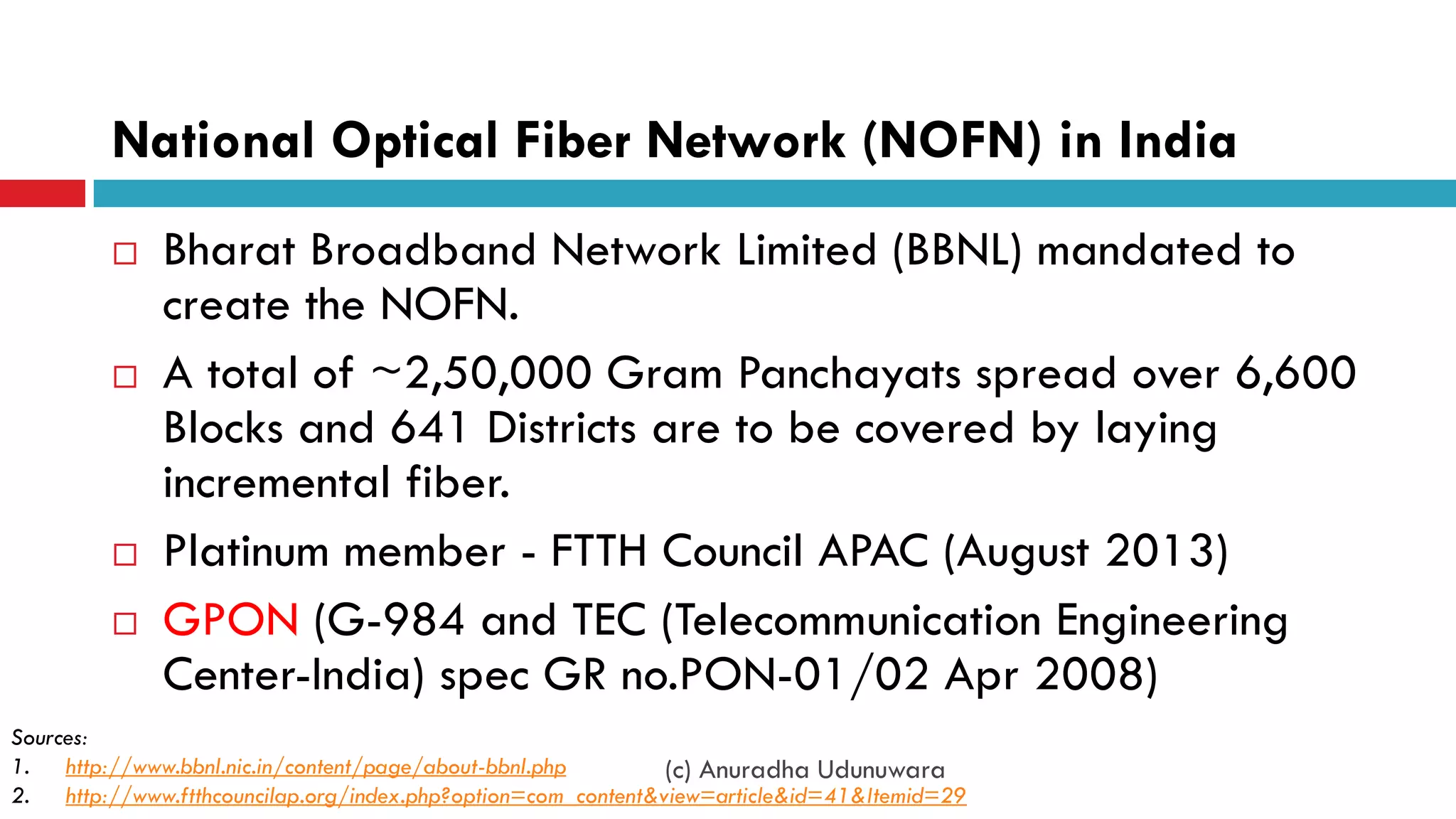 FTTX with Passive Optical Networks | PDF