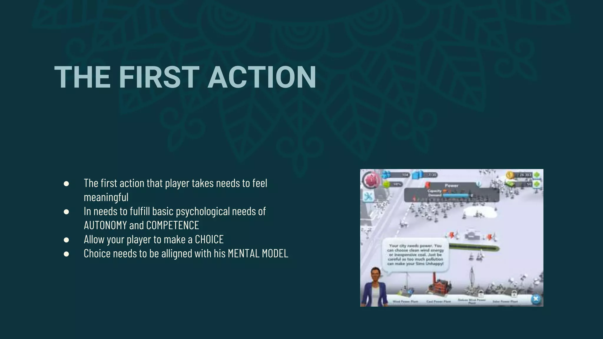 FTUE - the player's journey | PPTX