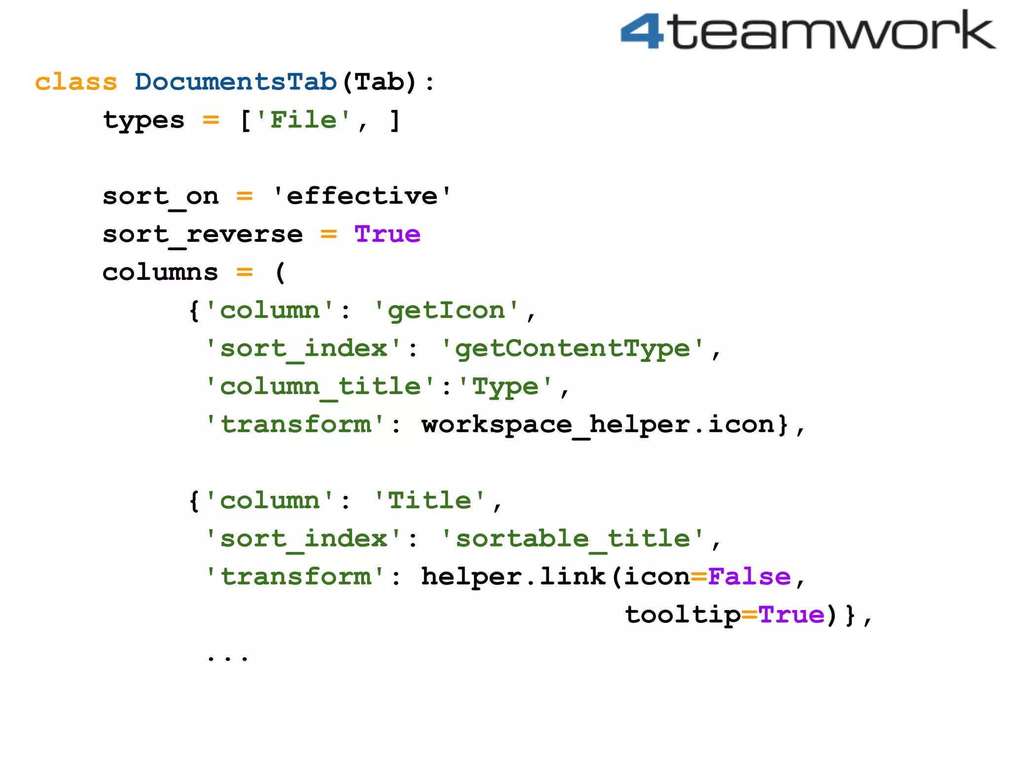 ftw.tabbedview - Tabbed Views | PPT