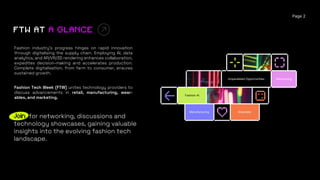 fashion technology event in DhakaFTW.pdf | Wearable Technology ...