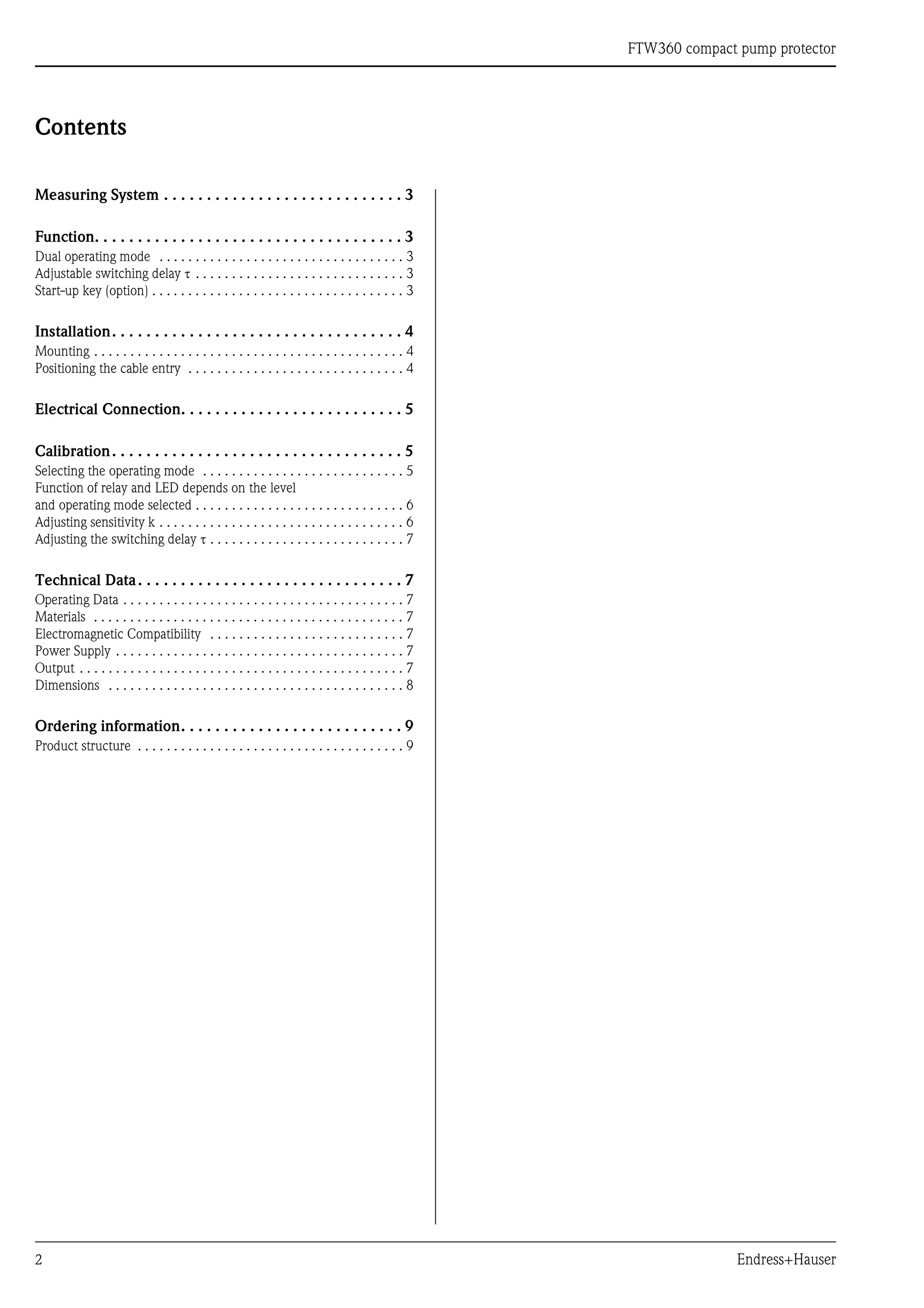 FTW360 compact pump protector | PDF