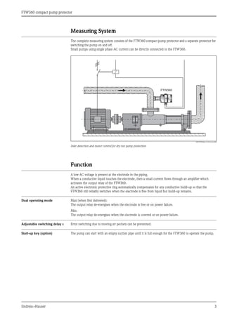 FTW360 compact pump protector | PDF