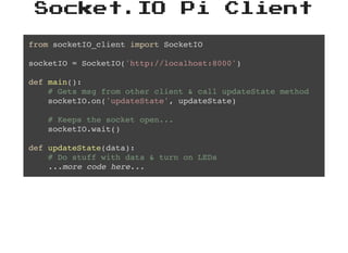 Creating Art with a Raspberry Pi - Stephanie Nemeth - Codemotion ...