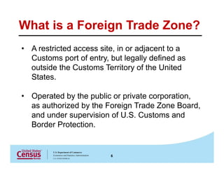 Foreign trade zone | PDF