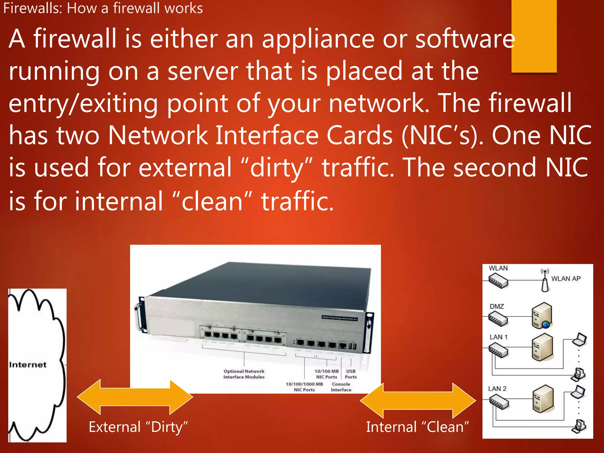 Firewall basics | PPTX