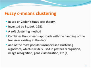 FUAT – A Fuzzy Clustering Analysis Tool | PPT | Computing | Technology & Computing