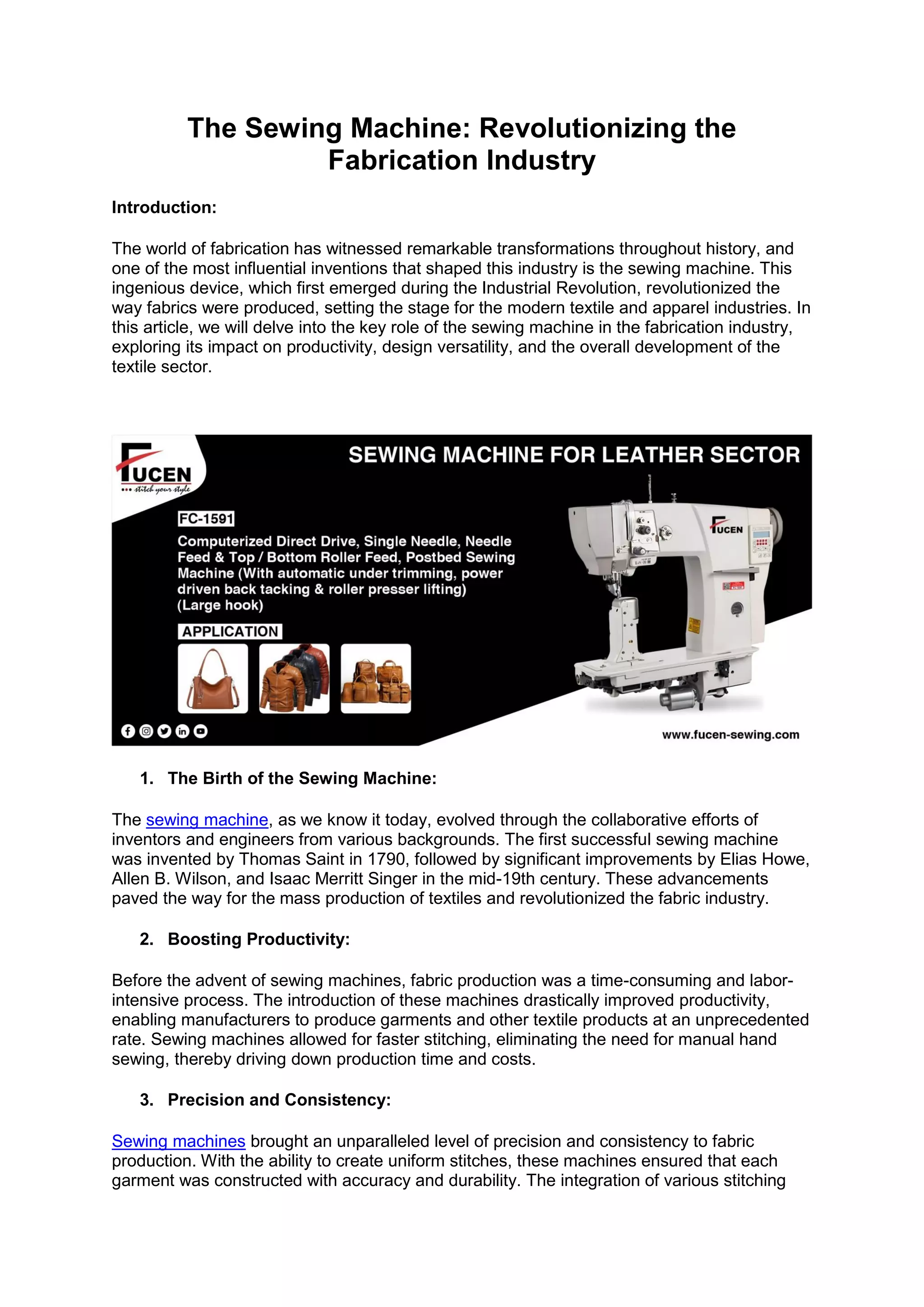 Fucen garment sewing machines.pdf