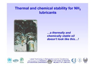 Diego Curti - Fuchs Lubrificanti - VANTAGGI DEI LUBRIFICANTI SINTETICI ...