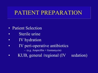 Retrograde Intrarenal Ureteroscopic Surgery (RIRS) | PPT