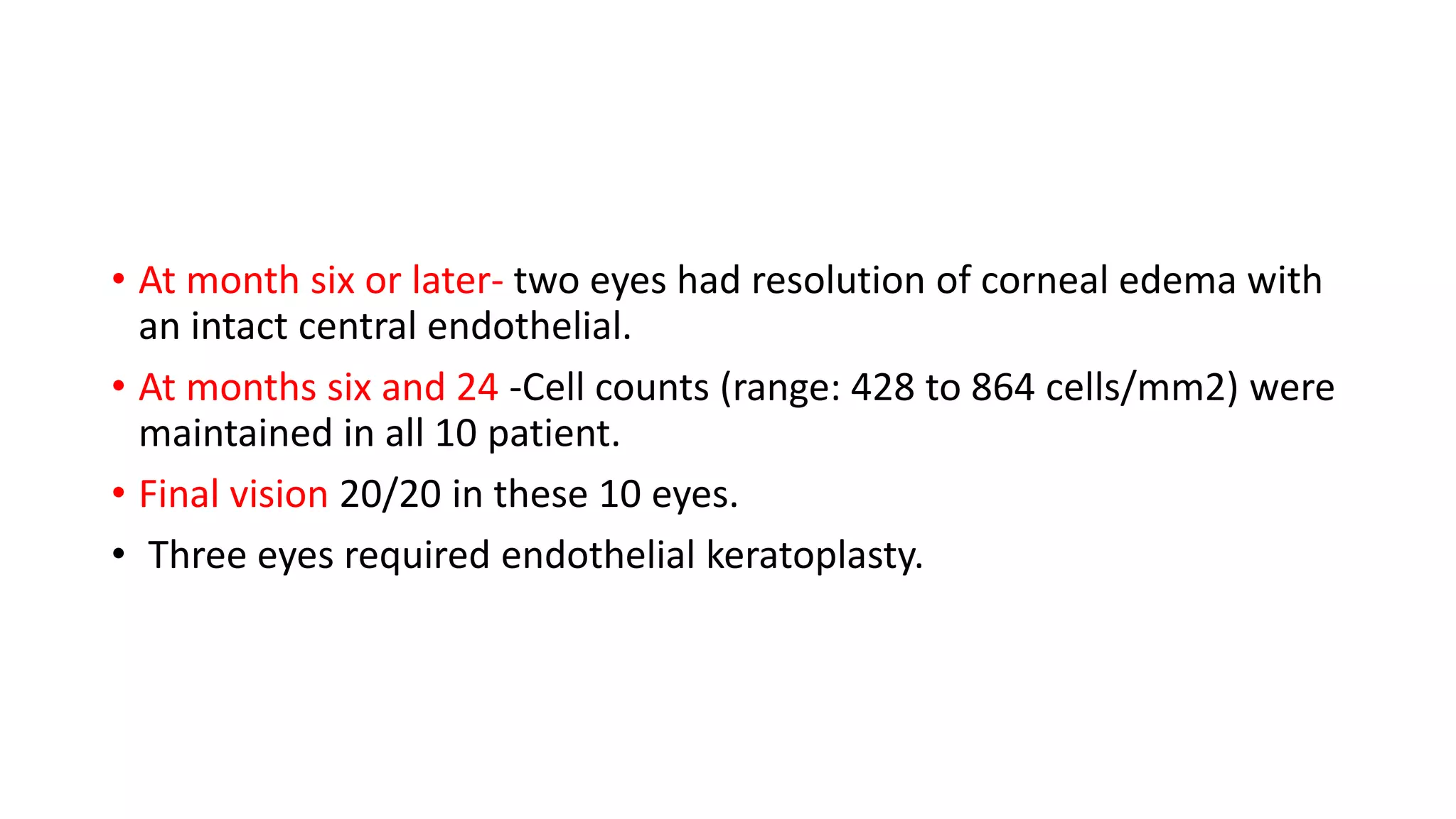 Fuchs endothelial dystrophy mahfuz.pptx | Eye and Vision Conditions ...