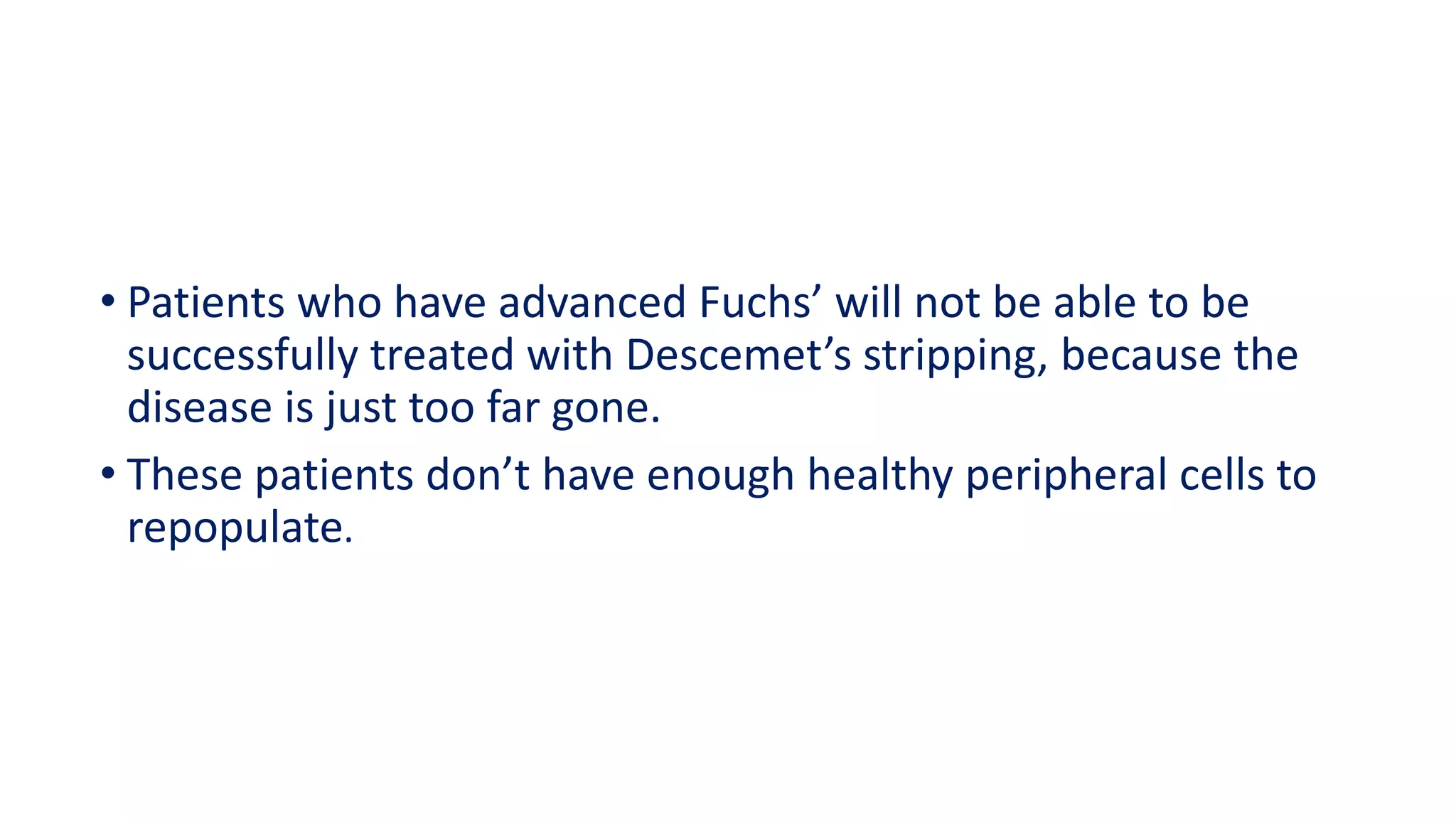 Fuchs endothelial dystrophy mahfuz.pptx | Eye and Vision Conditions ...