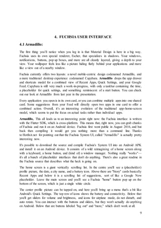 Fuchsia operating system by google document | DOCX