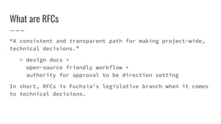 Fuchsia RFCs | PDF | Web Development | Internet