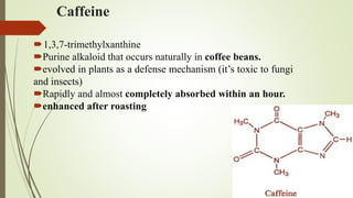 Fucntional properties of green coffee bean extract | PPTX