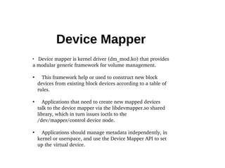 Fudcon Talk : Storage Troubleshooting from OS side | PPT