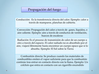 comportamiento del fuego | PPSX