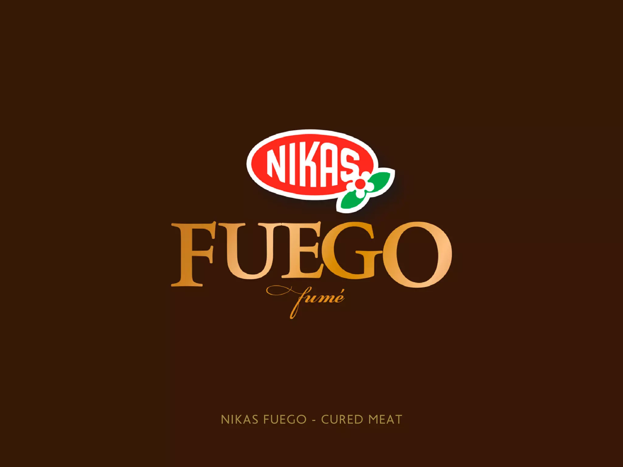 NIKAS Fuego - cured meat | PPT