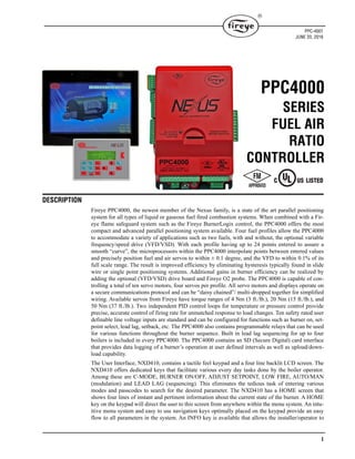 Fuel Air Ratio Controller for Combustion Efficiency | PDF