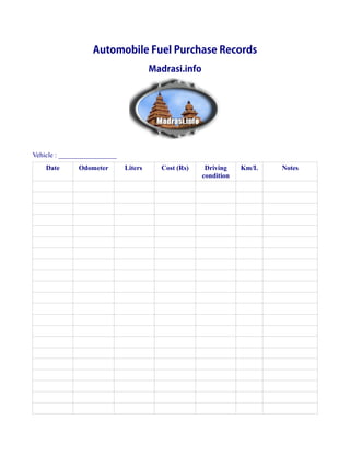Fuel data-sheet | PDF