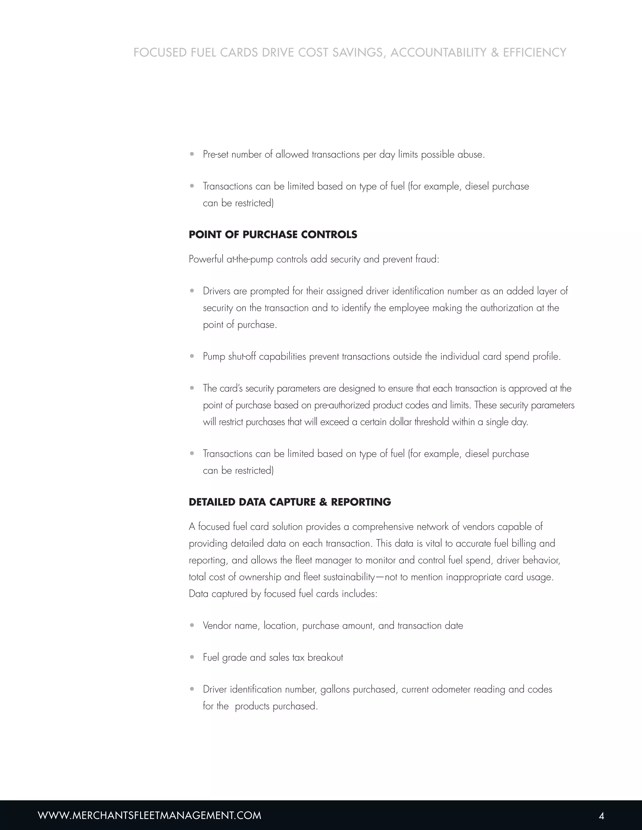 Fuel Card Accountability | PDF