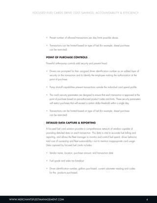 Fuel Card Accountability | PDF