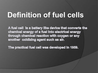 Fuel cell | PPT