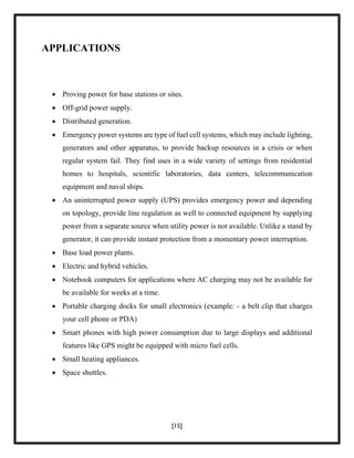 Fuel Cell Technology | PDF