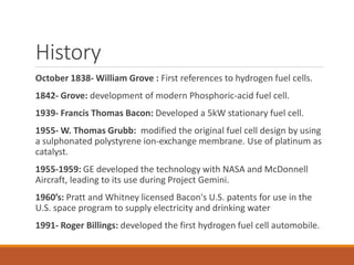 Fuel cell | PPTX
