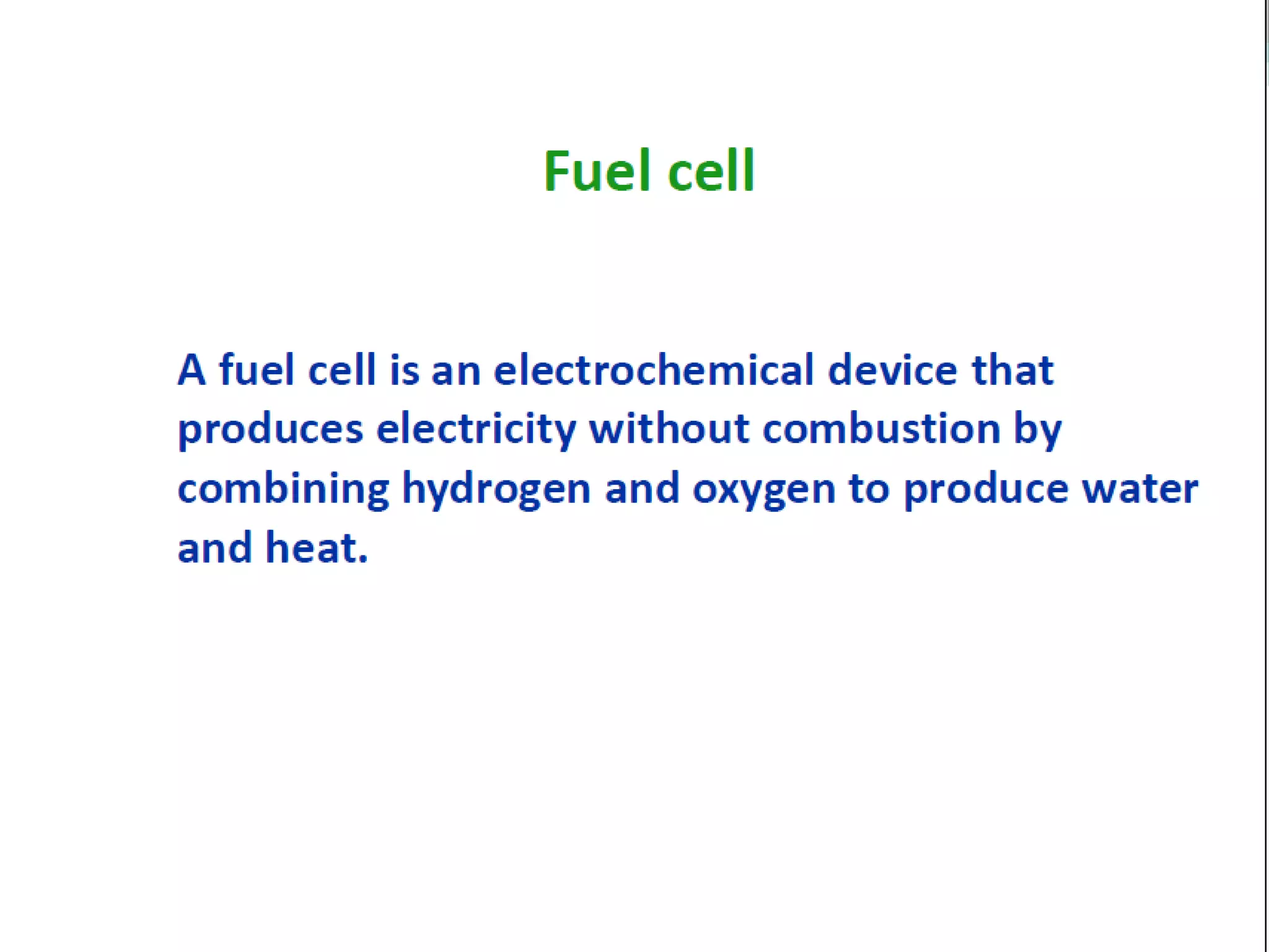 Fuel cell | PPTX