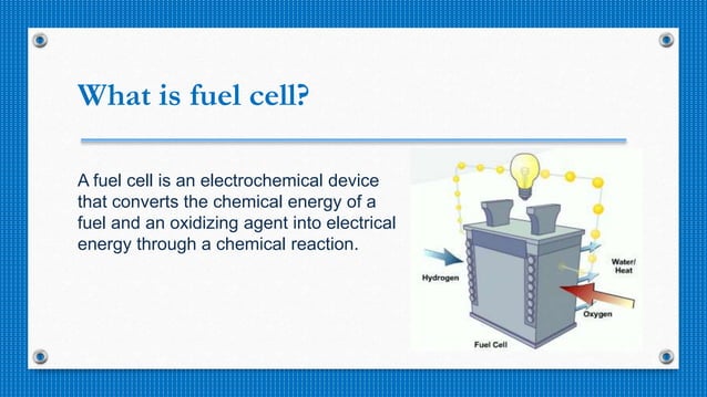 FUEL CELL , working and types of fuel cell.pptx