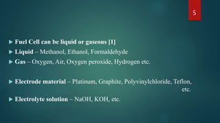 Fuel cell Technology | PPTX