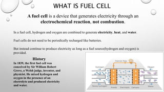 Fuel cell final | PPTX